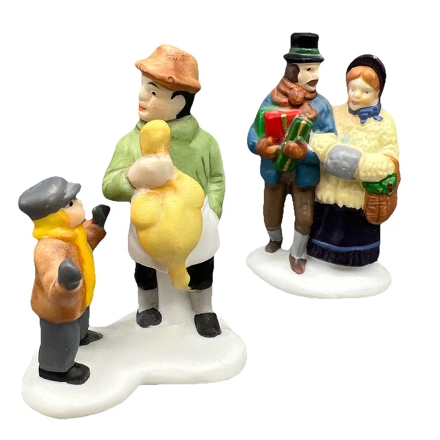 DEPT 56 DICKENS Village Christmas Day In the Morning Boy Poulterer ...