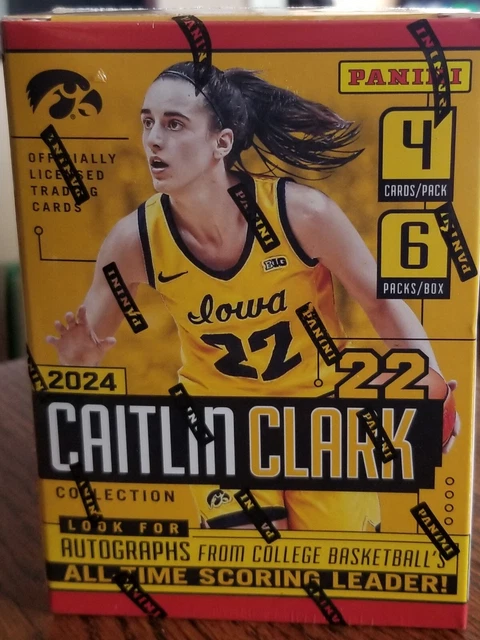 2024 PANINI CAITLIN Clark Collection Basketball Blaster Box - EN MAIN ...