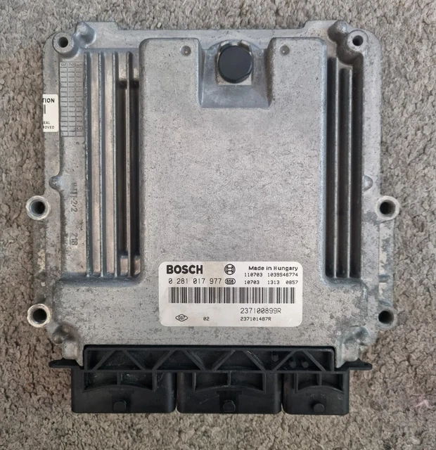 RENAULT MASTER ENGINE Control Unit 0281017977 Ecu 237100899R, T3923 £60 ...