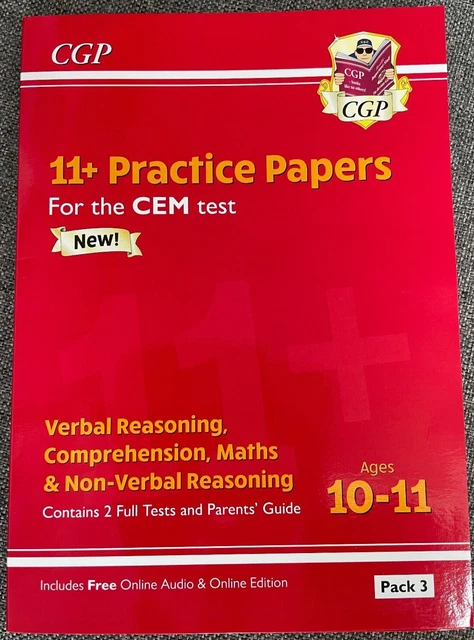 CGP - 11+ Practice Papers for CEM test - Pack 3 EUR 8,04 - PicClick IT