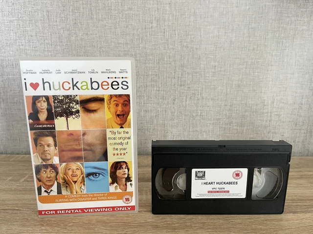 I HEART HUCKABEES-VHS Video**Very Rare** Big Box, Ex Rental, Retro EUR ...