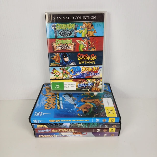 SCOOBY DOO DVD Bundle x 5 PAL Region 4 Childrens Animation $29.99 ...