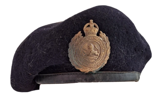 WW2 BRITISH SOUTH Africa Police Bsap Armored Car Beret £250.00 ...