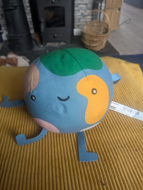 IKEA AFTONSPARV SOFT toy Plush Earth Planet Globe World £10.00 ...