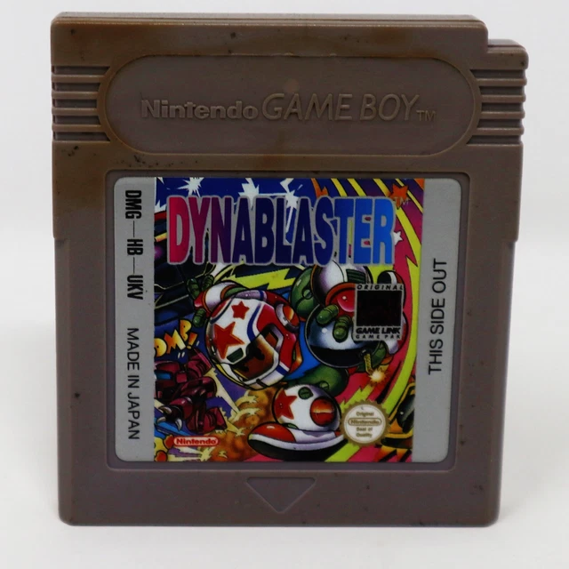 CARTUCCIA DYNABLASTER VINTAGE Anni '90 Game Boy Sistema Video Compatto Game Pal EUR 42,91 ...