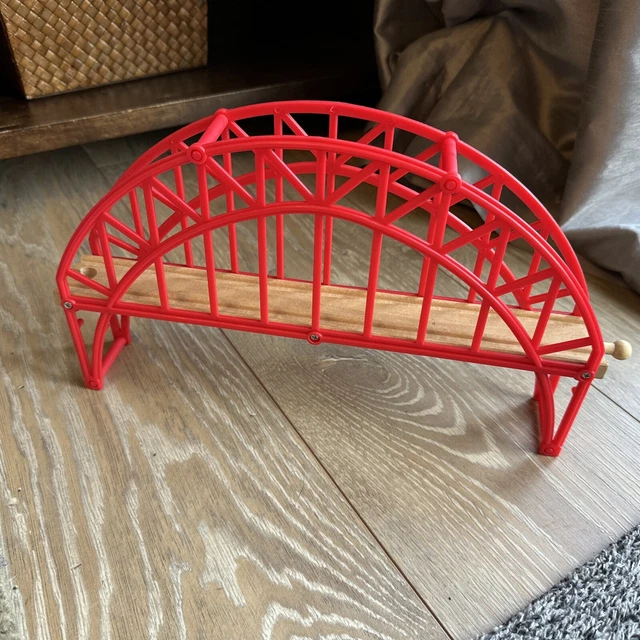 WOODEN TRAIN TRACK Bridge ELC BRIO Compatible. £4.00 - PicClick UK