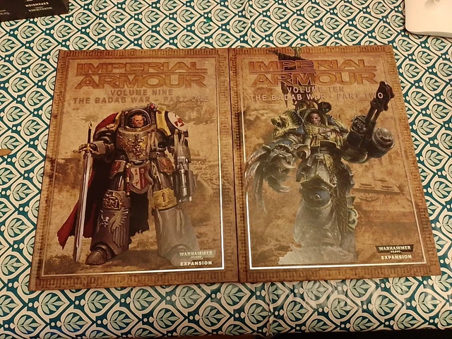 FORGEWORLD IMPERIAL ARMOUR 9+10 Der Badab Krieg Boxset mit ...