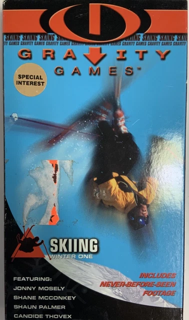 GRAVITY GAMES 2000 VHS Johnny Mosely Shane McConkey Shaun Palmer ...
