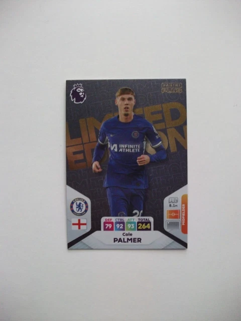 PANINI PREMIER LEAGUE Adrenalyn XL 2024 Plus Cole Palmer Limited ...