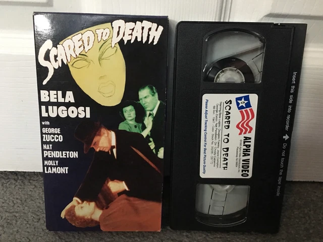 BANDE VHS SCARED To Death Bela Lugosi Murder Movie 1996 VHS vintage ... BANDE VHS SCARED To Death Bela Lugosi Murder Movie 1996 VHS vintage ...