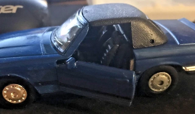 SHELL CLASSIC SPORTSCAR COLLECTION MERCEDES BENZ 500 SL COLOUR BLUE ...