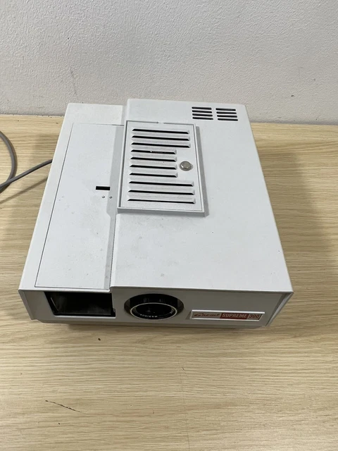 VINTAGE GNOME SUPREME 300 Auto Slide Projector ~ New Boxed Please Read ...