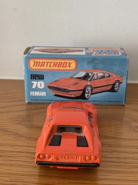 MATCHBOX NEW FERRARI 70 Car With Original Box £37.10 - PicClick UK