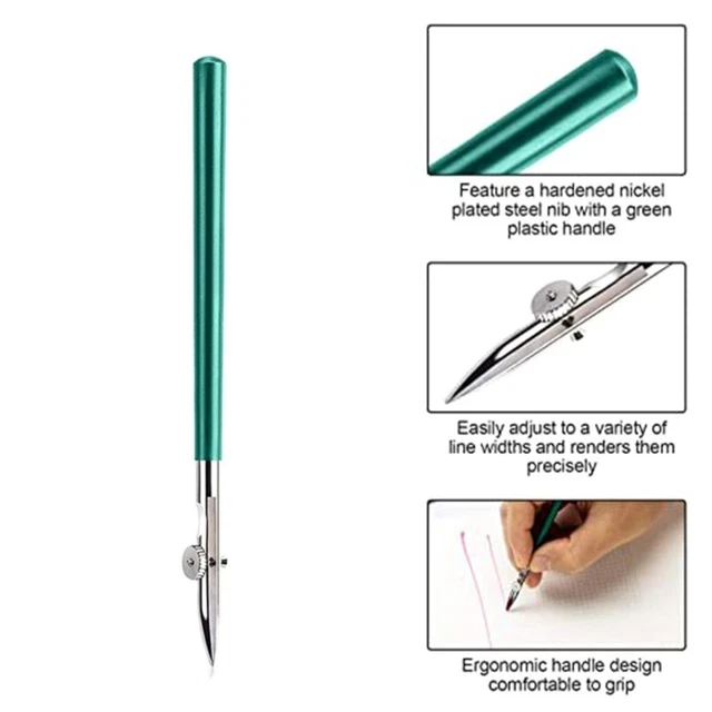 ART RULING PEN Bill Duck Pen Straight Line Drawing Pen for Fine Lines ...
