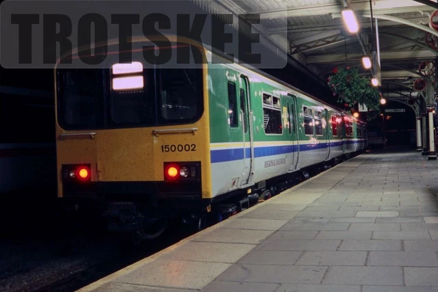 35MM SLIDE BR British Rail Diesel DMU Class 150 150002 Hereford 1993 £4 ...