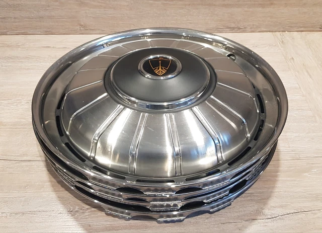 SET OF 4 x Vintage Rover P6 Chrome Hub Caps circa 1970's £60.00 ...