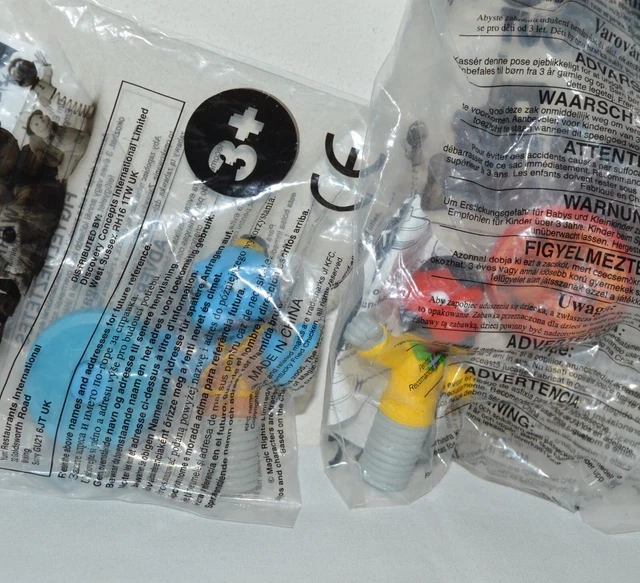 KFC - Magic Roundabout - Zebedee & Zeebad - 2005 - Original Sealed Bags ...