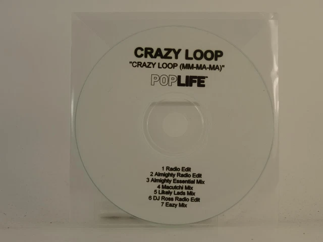 CRAZY LOOP CRAZY LOOP (MM-MA-MA) (H1) 7 Track Promo CD Single including ...