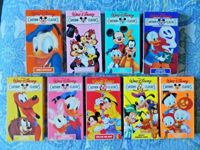 WALT DISNEY CARTOON Classics VHS Lot £50.20 - PicClick UK