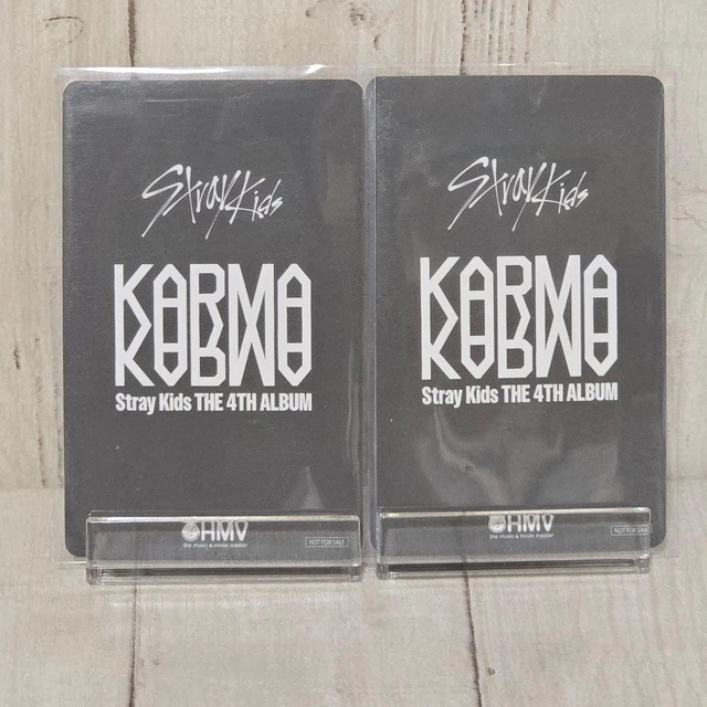STRAY KIDS KARMA HMV Purchase Bonus A Photo Card Lee Know x 2 Set $49. ...