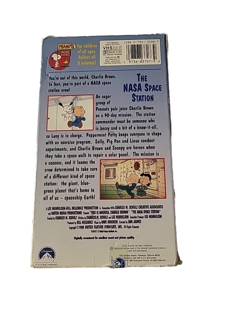 THIS IS AMERICA Charlie Brown V. 5 The NASA Space Station VHS 1995 ...