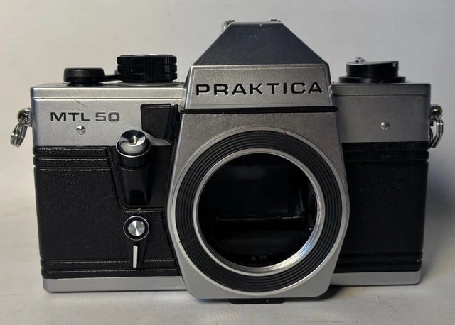 PENTACON PRAKTICA MTL 50 - Vintage 35mm SLR Camera Body Only £9.99 ...