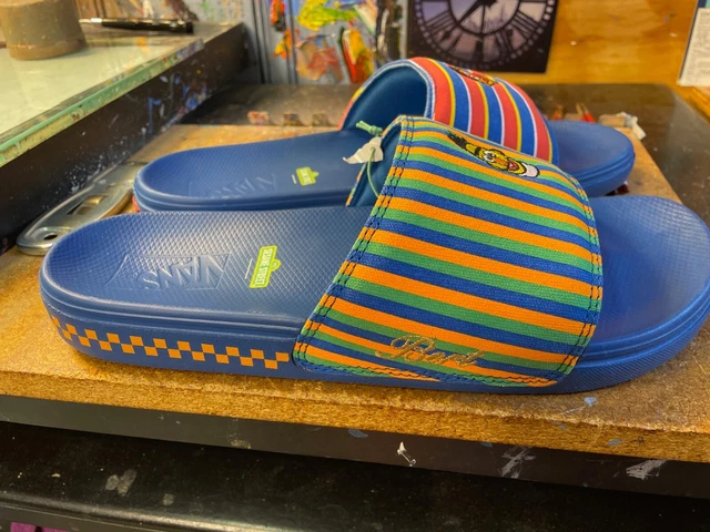 VANS LA COSTA Slide Sesame Street Multi Ernie and Bert Size US 11 Men's ...