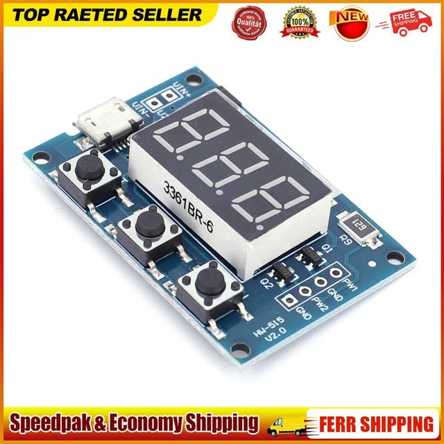 MODULO GENERATORE DI segnale a 2 canali driver motore passo-passo ...