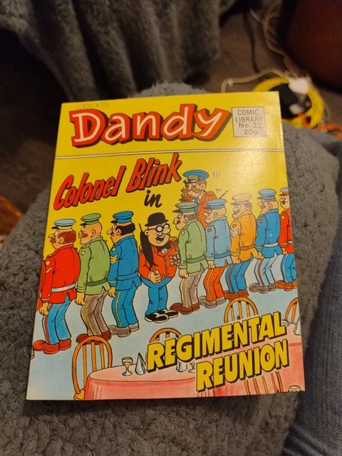 COMIC - CLASSIC Dandy Comic Library No #22 Colonel Blink In Regimental ...