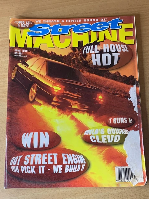 AUSTRALIAN STREET MACHINE Magazine June 95 1995 $9.99 - PicClick AU