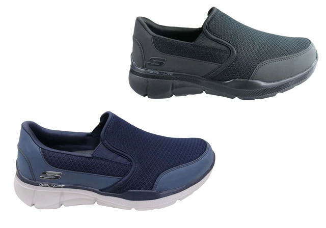 MENS SKECHERS EQUALIZER 3.0 Bluegate Memory Foam Shoes - ModeShoesAU ...