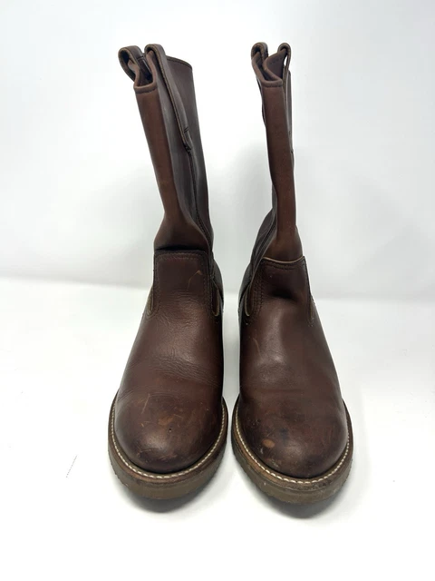 VINTAGE RED WING 1188 Pecos Western Work Boot Heritage Made USA - Size ...