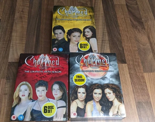 CHARMED COMPLETE SERIES 6 7 8 DVDs Original UK Release R2 New Sealed (a ...