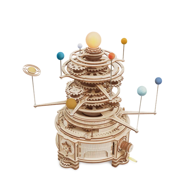 ROKR SONNENSYSTEM PLANETARIUM Modell - 3D Holzpuzzle Bausatz ST001 Geschenkidee EUR 94,99 ...