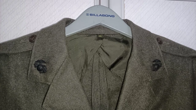 WW2 PERIOD USMC Class A Jacket, USMC Uniform £65.00 - PicClick UK