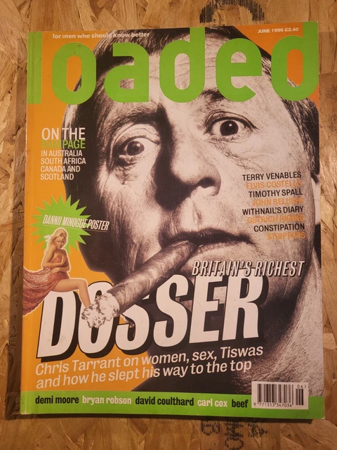 LOADED MAGAZINE JUNE 1996 (824)POSTER Sarah Stockbridge Danni Minogue ...