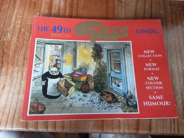 GILES CARTOONS The 49th Official Giles Annual £6.00 - PicClick UK
