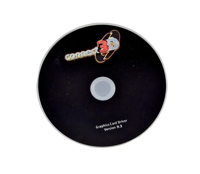 CONNECT 3D GRAPHICS Card Driver CD Version 9.3 £7.99 - PicClick UK