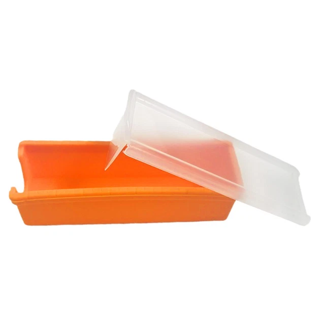BUTTER CHEESE CUTTER Container Keeper With Sealed Lid Cutting and ...