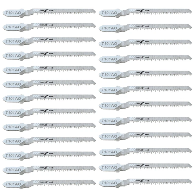 25PCS T SHANK Jigsaw Blades Tool Set Wood & Metal Fit Bosch Dewalt ...