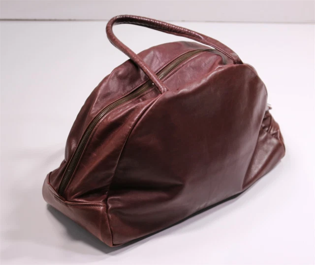 NEUF ! JAS MB London Main Fabriquée en Angleterre Bordeaux Sac Cuir EUR ...