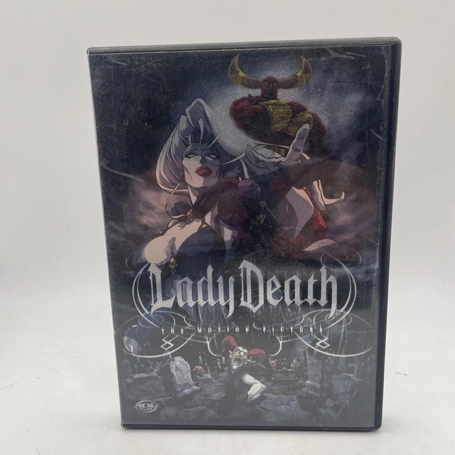 LADY DEATH THE Motion Picture DVD Animation Anime Devil Lucifer Free ...