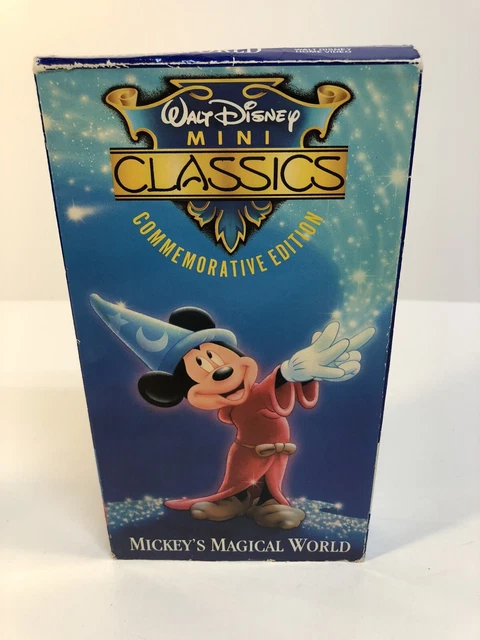 WALT DISNEY MINI CLASSICS Vhs Video Commemorative Edition MICKEY'S MAGICAL WORLD EUR 4,32 ...