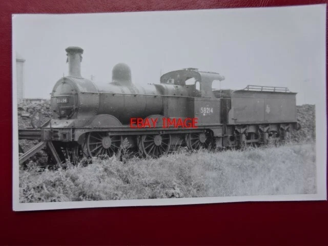 PHOTO LMS Class 2F Loco No 58214 At Bedford 1958 £2.00 - PicClick UK