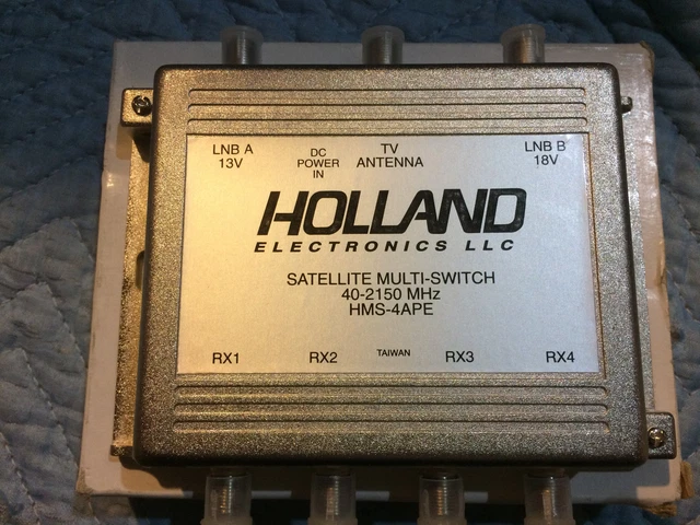 COMMUTATEUR MULTI SATELLITE Holland Electronics HMS-4APE - NEUF EUR 74 ...