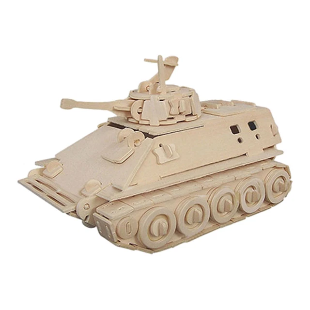 DIY GEPANZERTES PANZERMODELL, Miniatur-Holzbaumodell für Jungen und ...