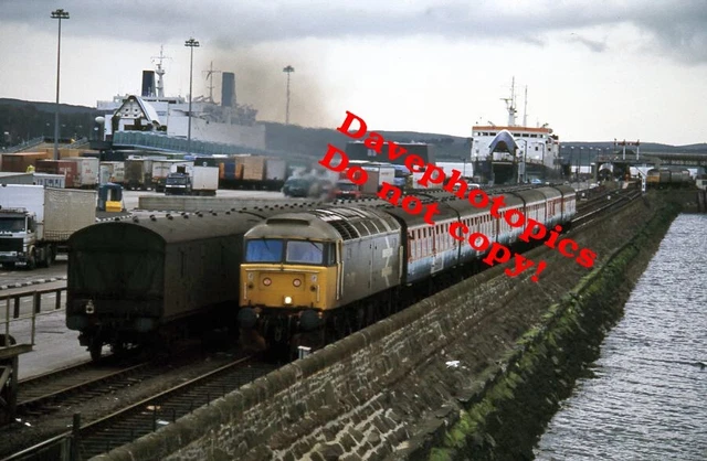 ORIGINAL 35MM Slide Diesel /Steam Train / Engine Railway 47630 ...
