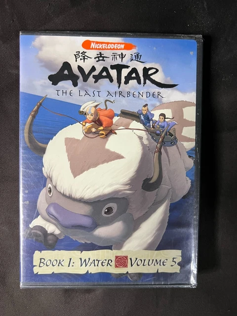 NICKELODEON AVATAR THE Last Airbender DVD Book 1 Water Volume 5 £4.75 ...
