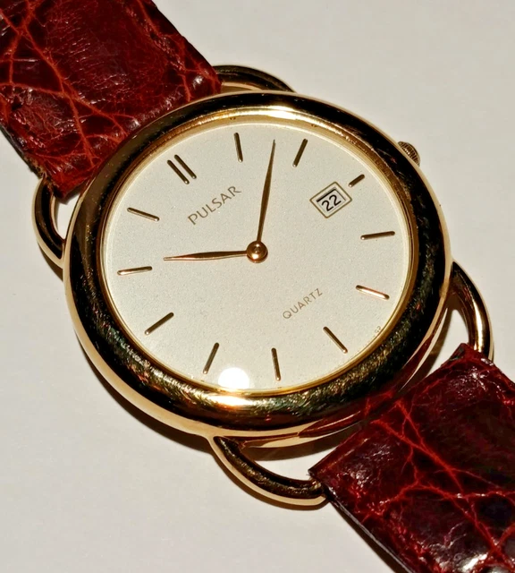 VINTAGE PULSAR V329 by Seiko quartz men's watch 33mm - New battery EUR ...