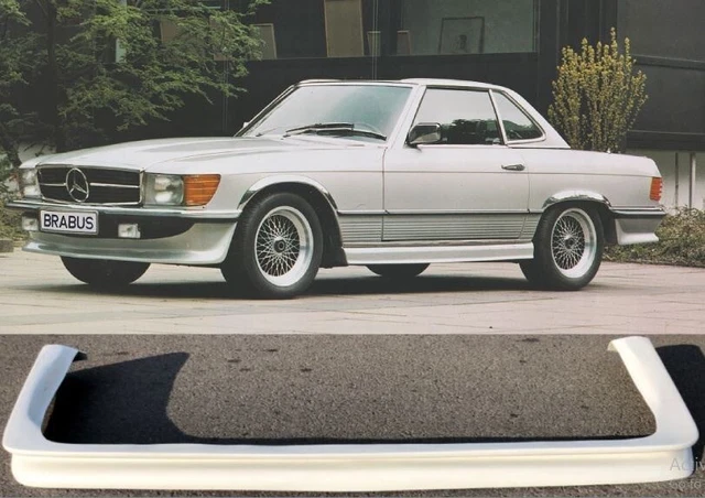 MERCEDES SL W107 BRABUS spoiler rear bumper r107 c107 bumper valance ...